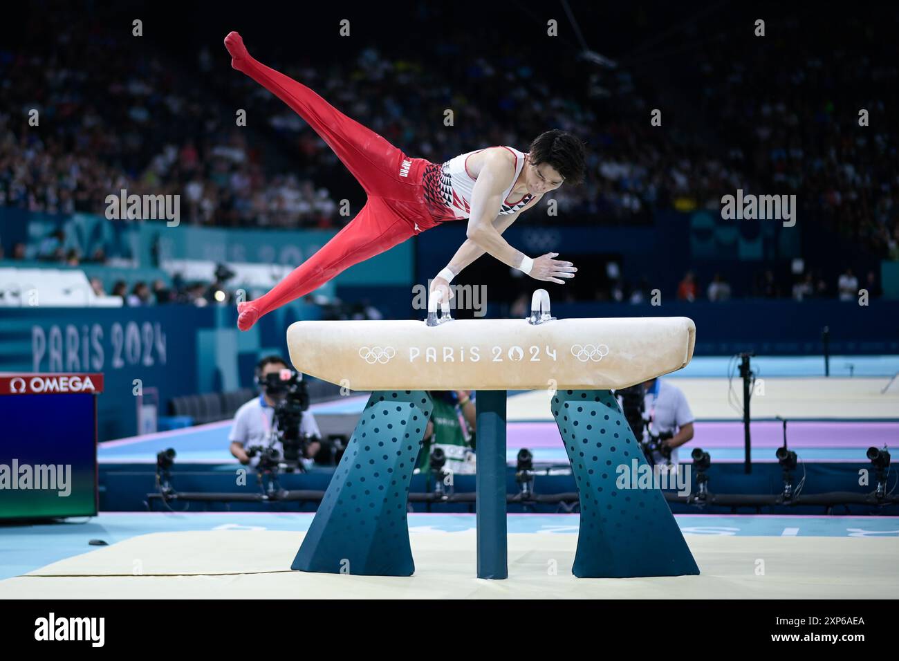 Paris, France. 3rd Aug 2024. HUR Woong ( KOR ), Artistic Gymnastics ...