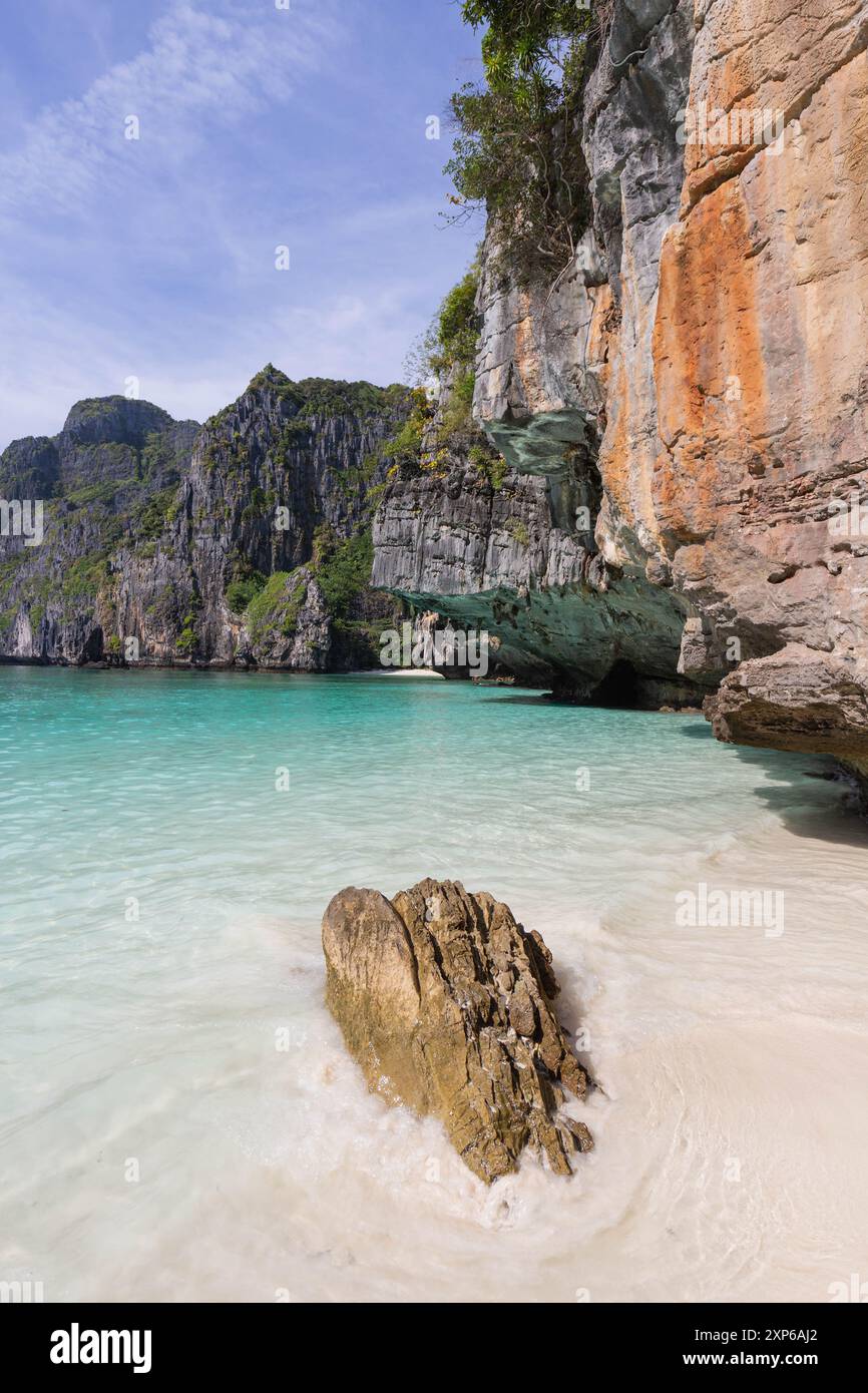 Phi Phi islands, the nature and attractions of Thailand Stock Photo - Alamy