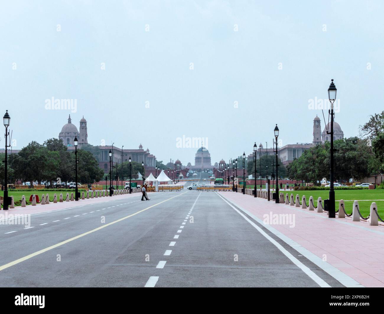 Kartavya Path with Rashtrapati Bhavan (Delhi/India Stock Photo - Alamy