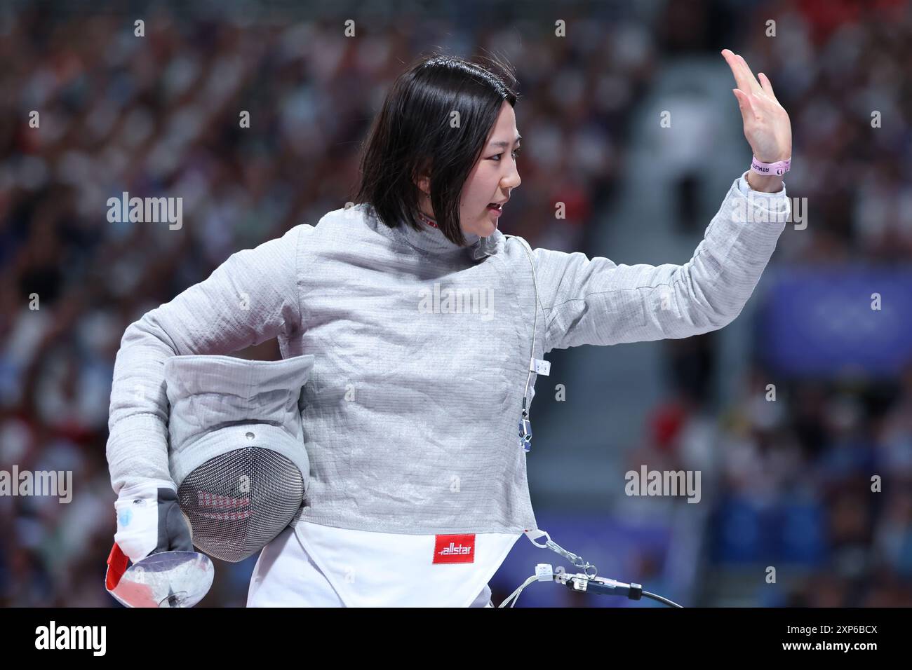 Paris, France. 3rd Aug, 2024. Risa Takashima (JPN) Fencing : Women's ...