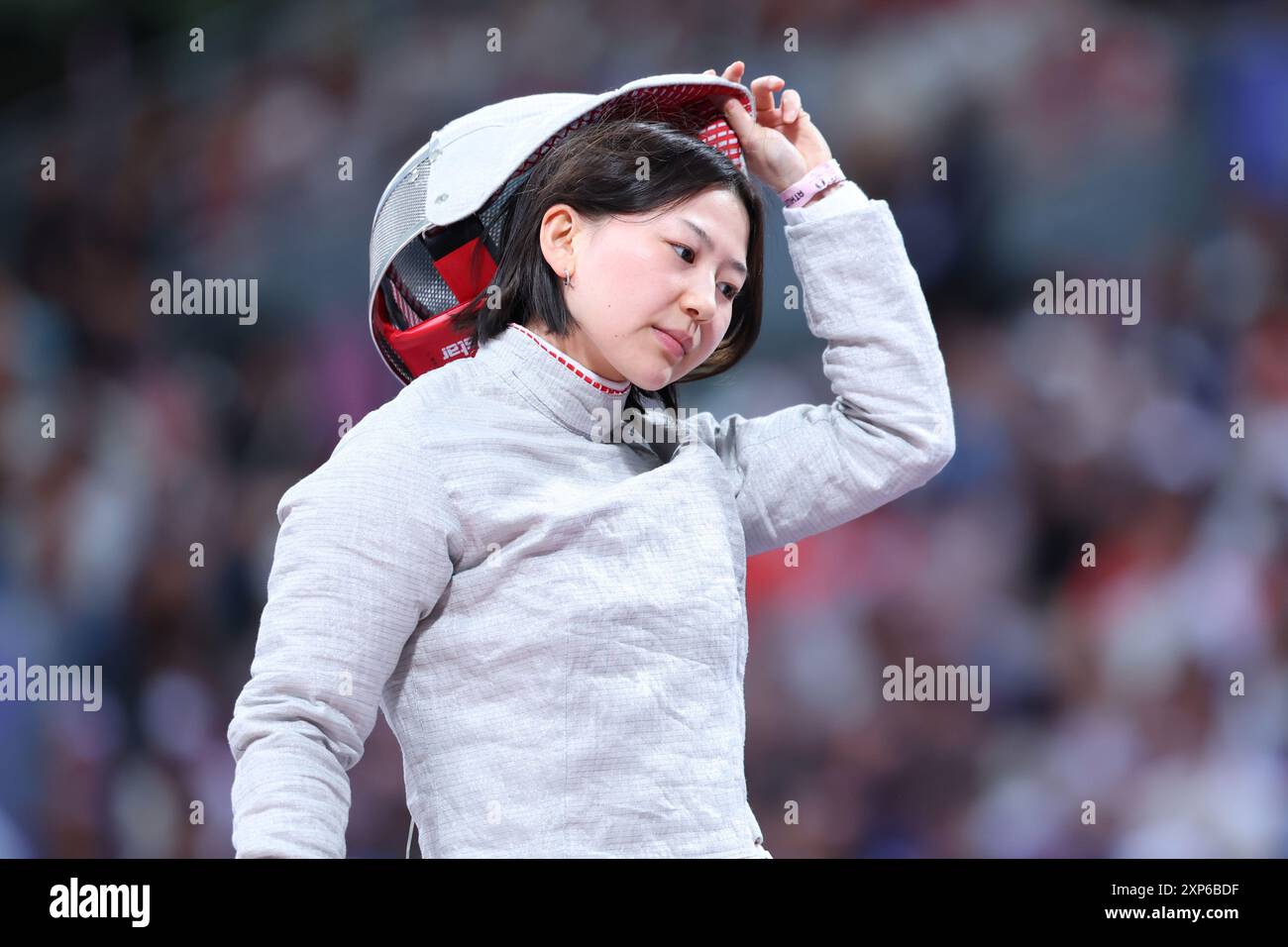 Paris, France. 3rd Aug, 2024. Risa Takashima (JPN) Fencing : Women's ...