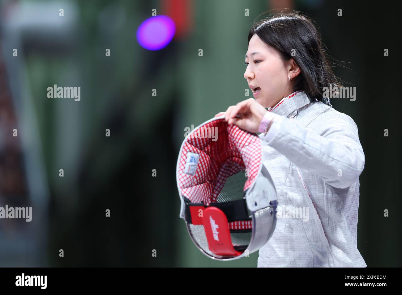 Paris, France. 3rd Aug, 2024. Risa Takashima (JPN) Fencing : Women's ...