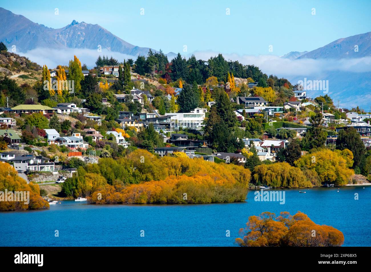 Autumn in Queenstown - New Zealand Stock Photo - Alamy