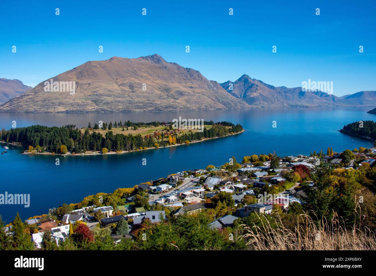 Autumn in Queenstown - New Zealand Stock Photo - Alamy