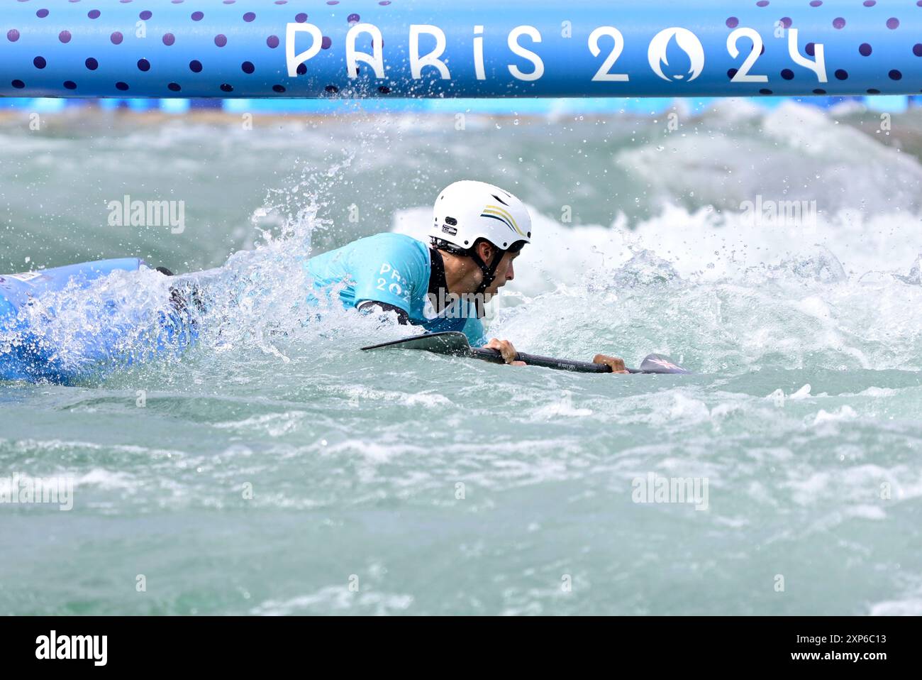 Paris, France. 03rd Aug, 2024. Paris 2024 Olympic Games. Kayak Cross ...