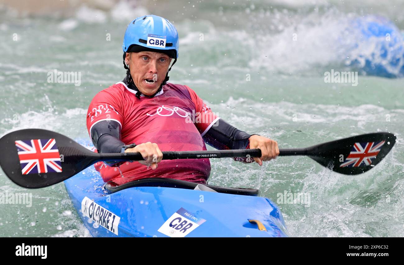 Paris, France. 03rd Aug, 2024. Paris 2024 Olympic Games. Kayak Cross ...
