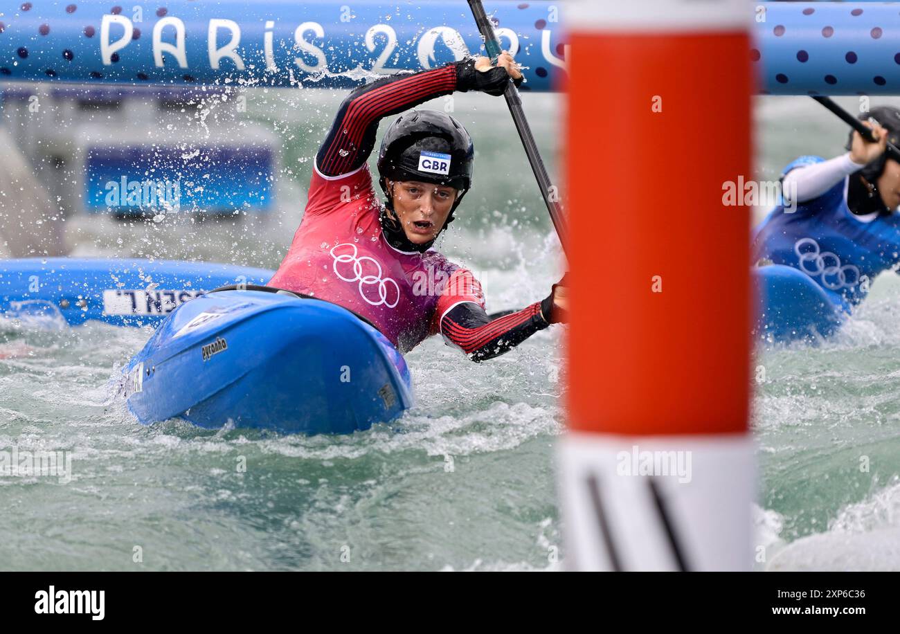 Paris, France. 03rd Aug, 2024. Paris 2024 Olympic Games. Kayak Cross ...