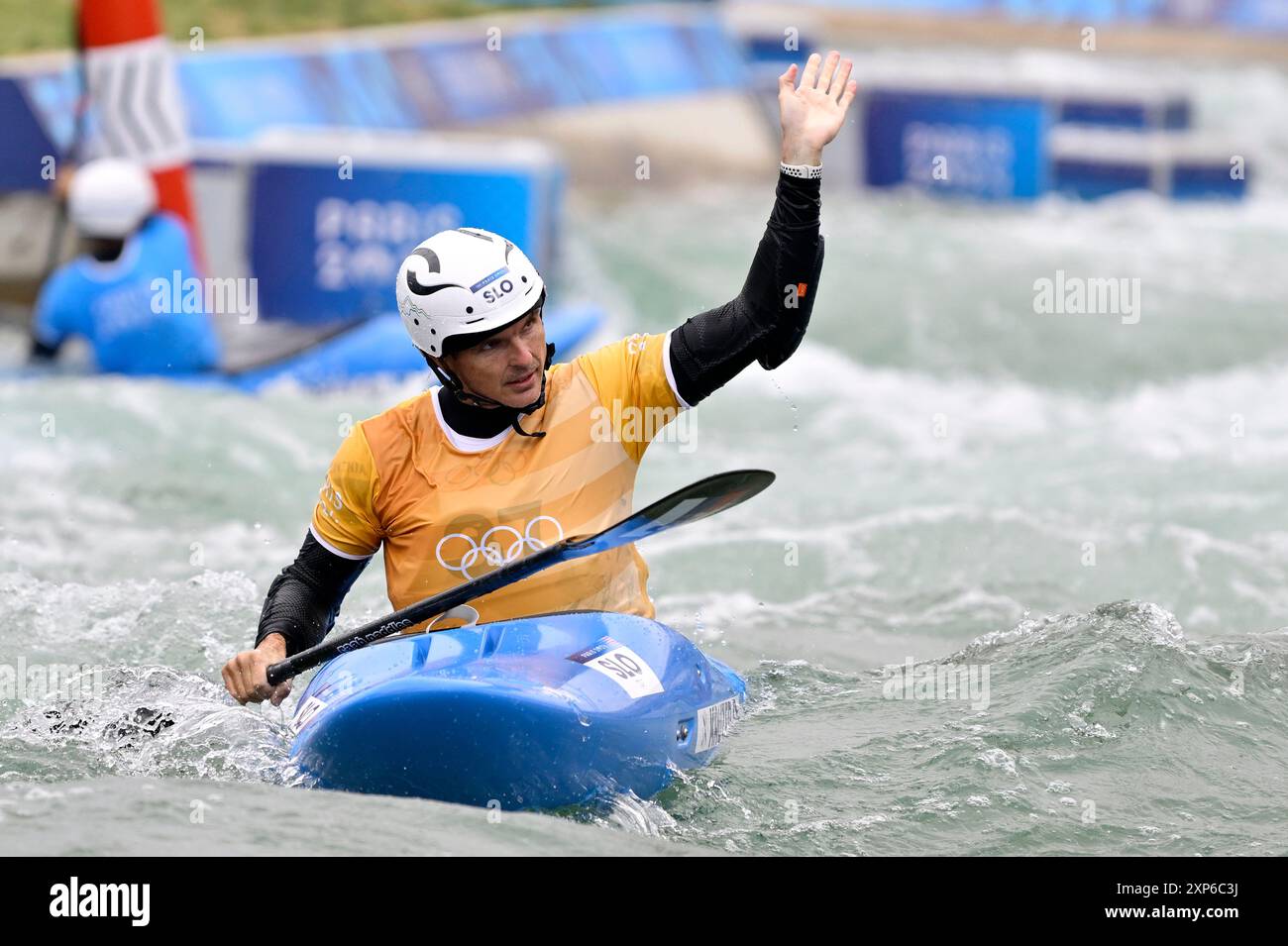 Paris, France. 03rd Aug, 2024. Paris 2024 Olympic Games. Kayak Cross ...