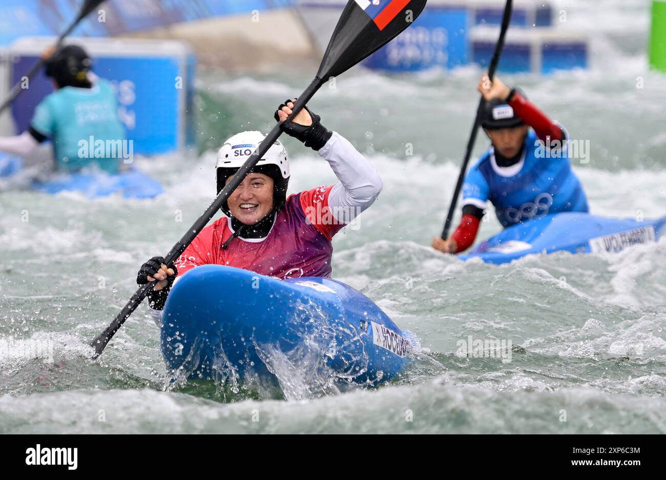 Paris, France. 03rd Aug, 2024. Paris 2024 Olympic Games. Kayak Cross ...
