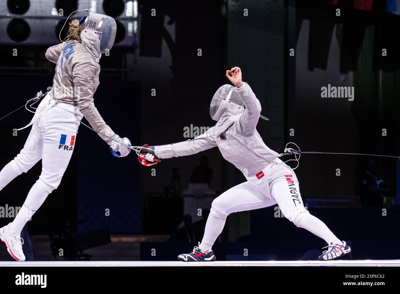 Paris, France. 3rd Aug 2024. Risa Takashima (JPN), Fencing, Women's ...