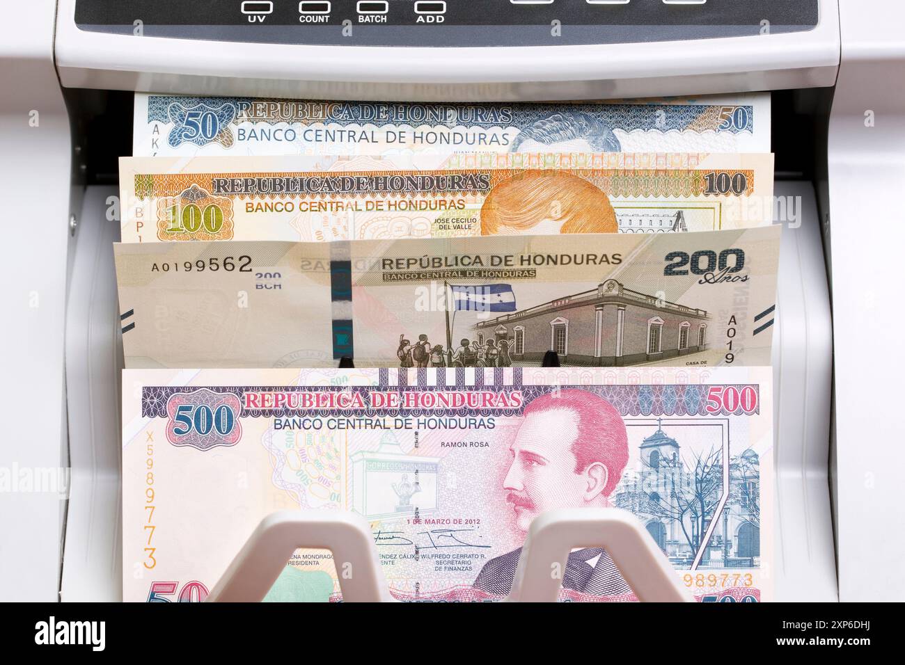 Honduras lempira banknote hi-res stock photography and images - Alamy