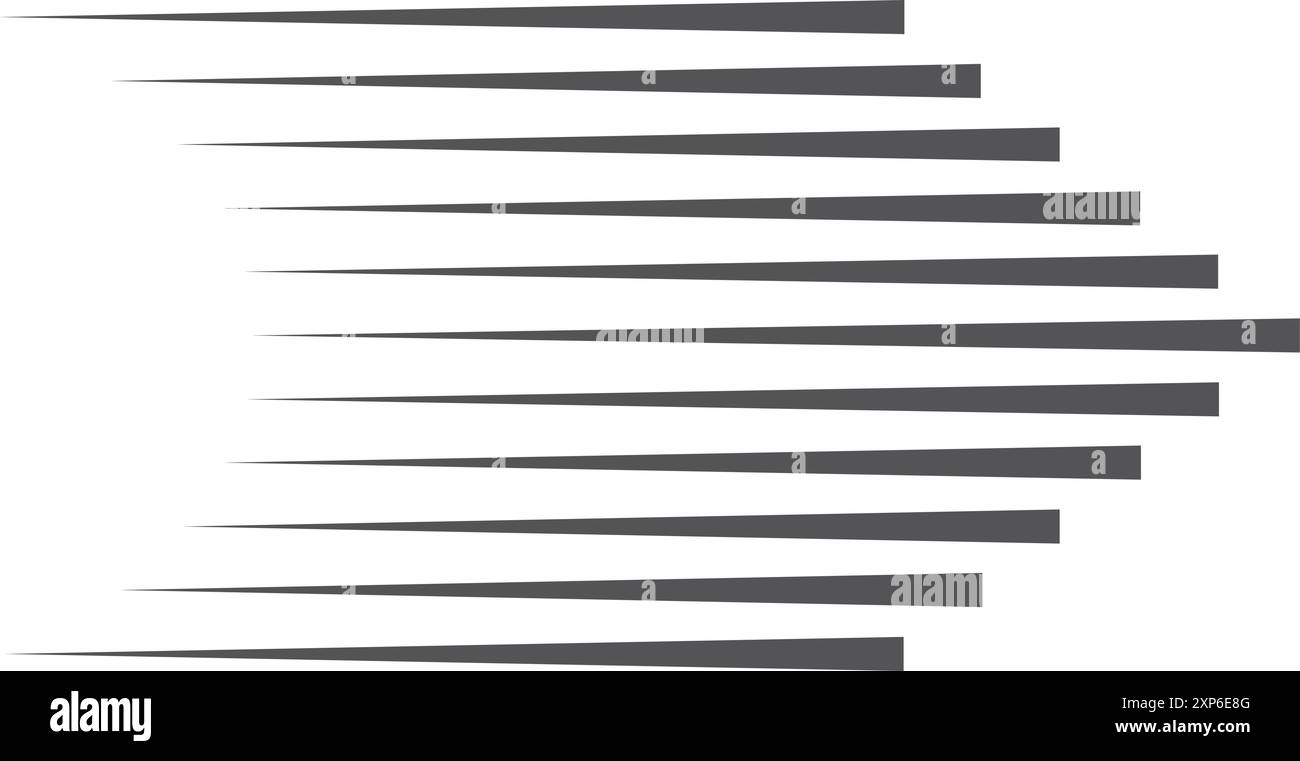 Fast speed comic lines. Forward motion black symbol Stock Vector Image ...