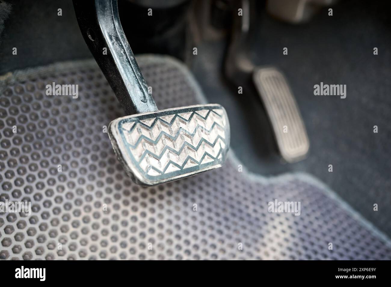 Hybrid electric car interior element, metal gas accelerate and brake ...