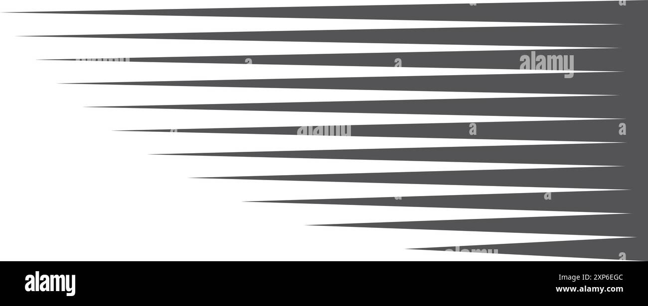 Motion lines. Fast speed comic black symbol Stock Vector Image & Art ...