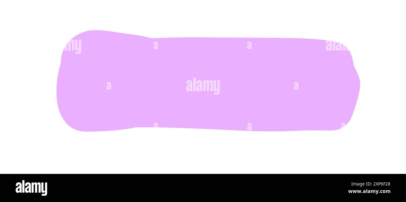Rectangular banner with rounded corners light lilac graphic ...