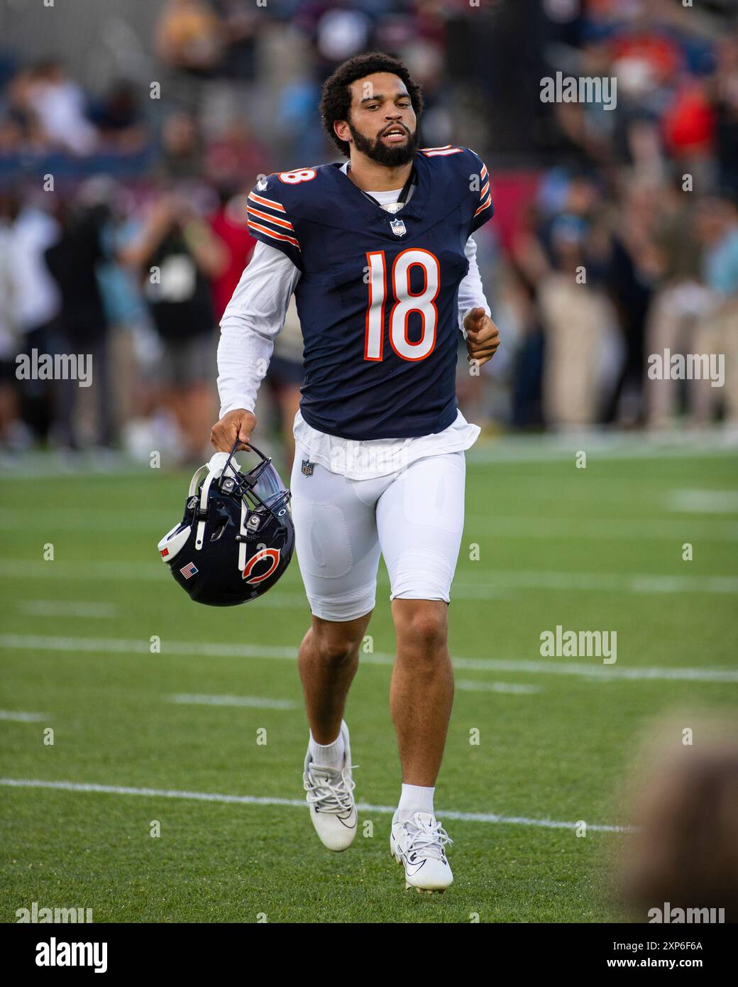 August 01, 2024: Chicago Bears rookie quarterback #18 Caleb Williams ...