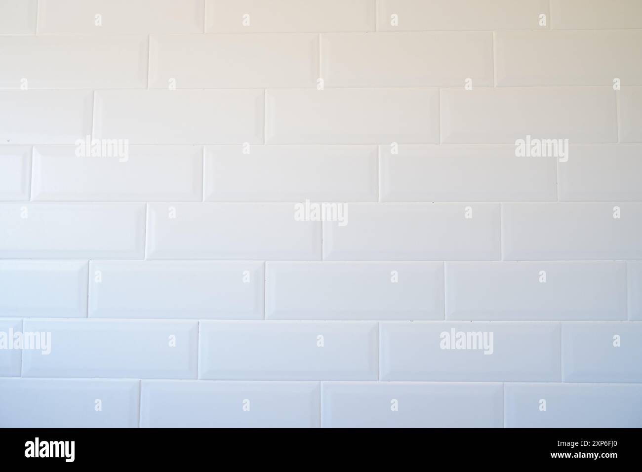 A White Subway Tile Pattern Inside Villa Bathroom, Bali Stock Photo - Alamy