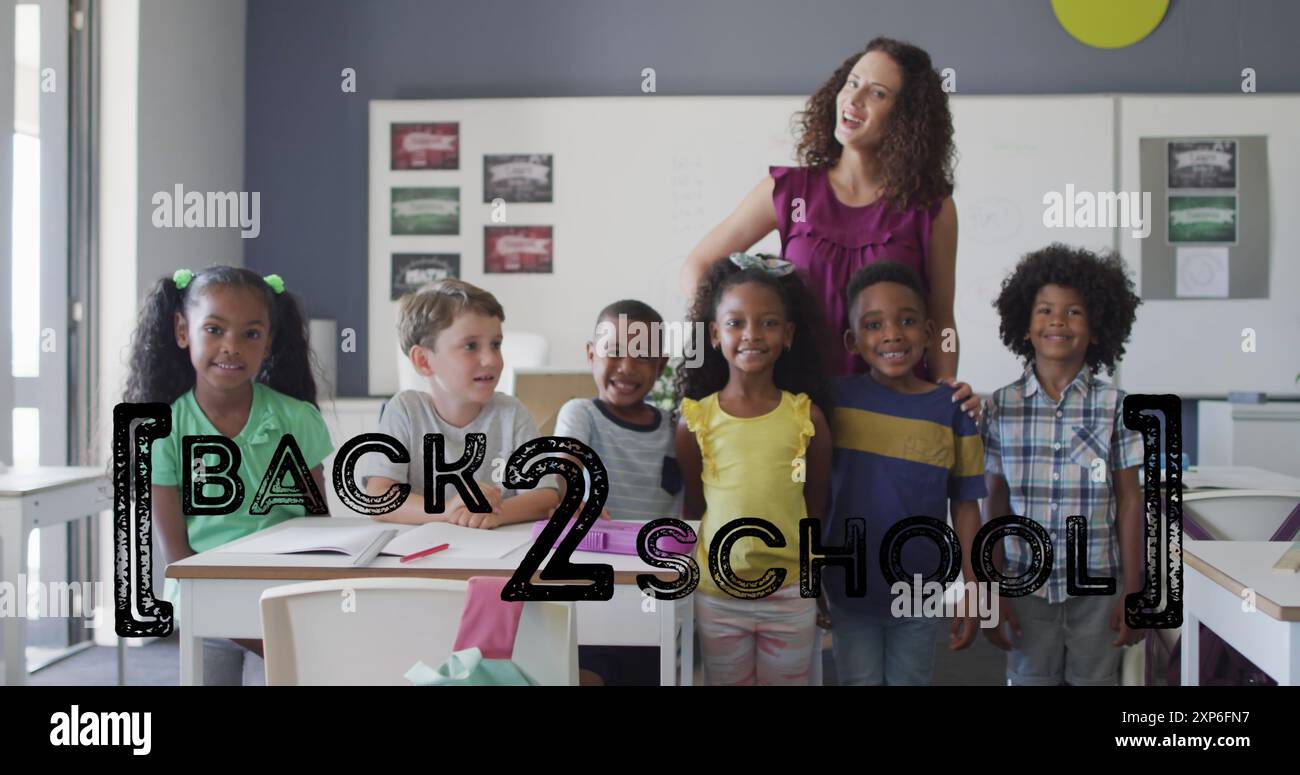 Back school concept teacher hi-res stock photography and images - Alamy