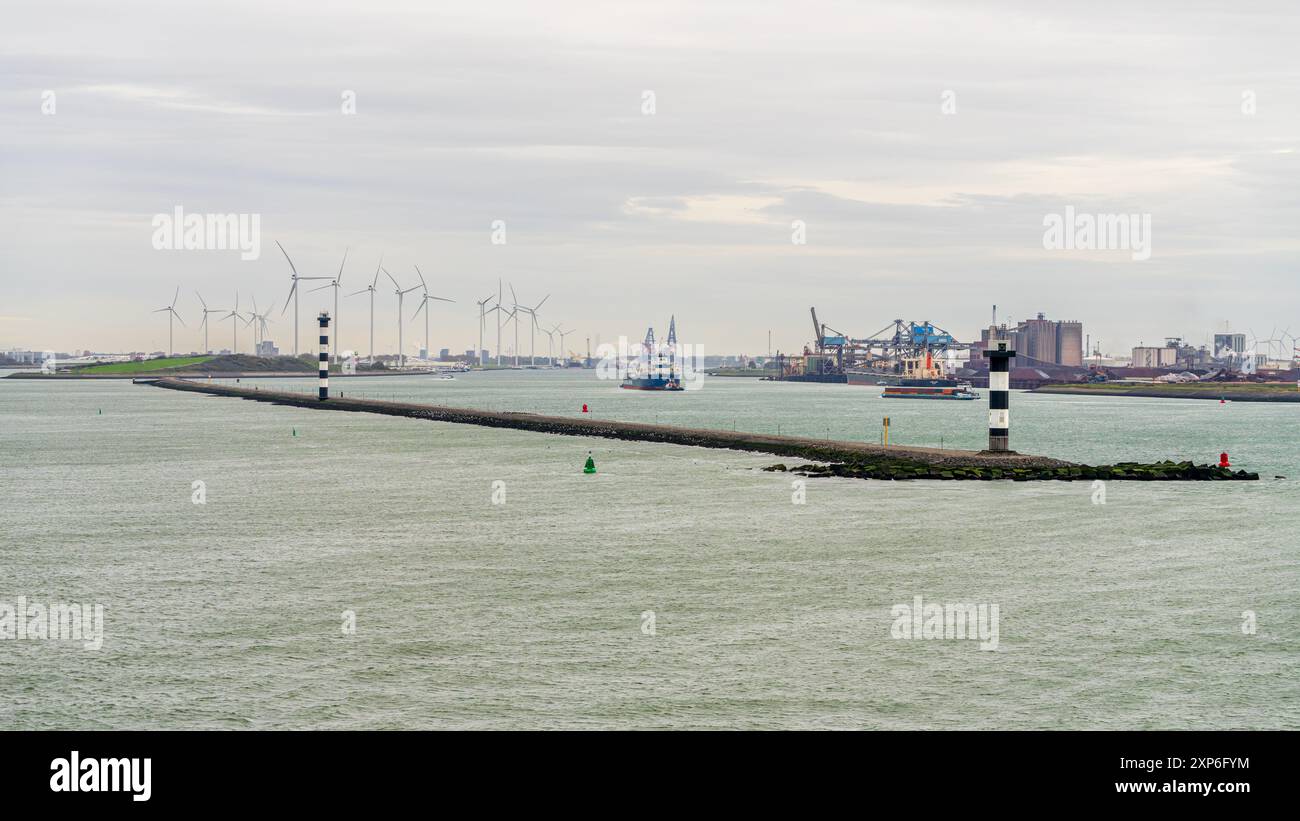Europort, Port of Rotterdam, South Holland, Netherlands - November 15 ...