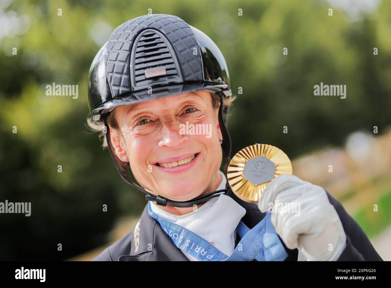 Versailles, France. 03rd Aug, 2024. Olympia, Paris 2024, equestrian ...