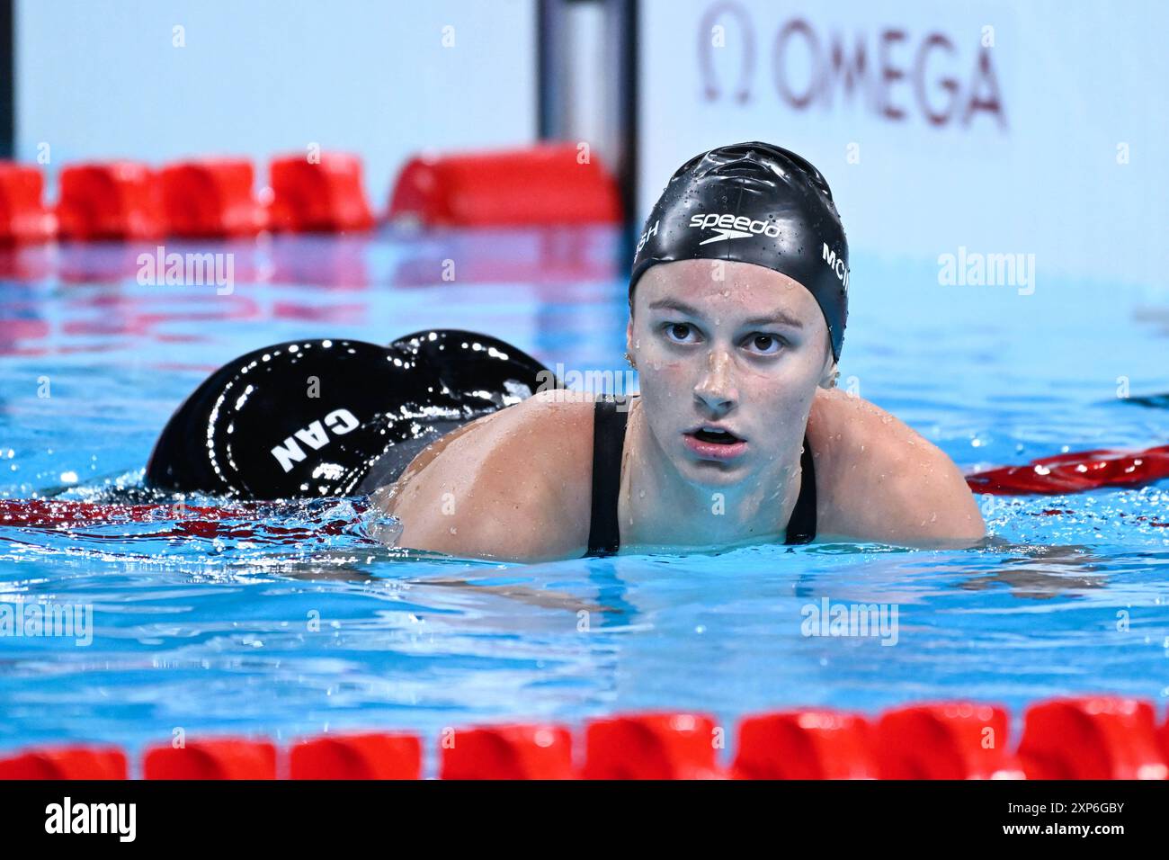 Paris, France. 3rd Aug 2024. Summer McIntosh ( CAN ) Gold medal ...