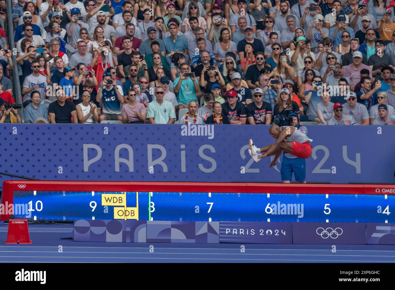 Paris, France - 08 02 2024: Olympic Games Paris 2024. View of men's ...
