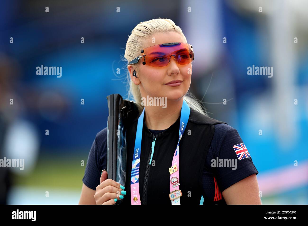 Great Britain's Amber Rutter during the Skeet Women's Qualification at ...