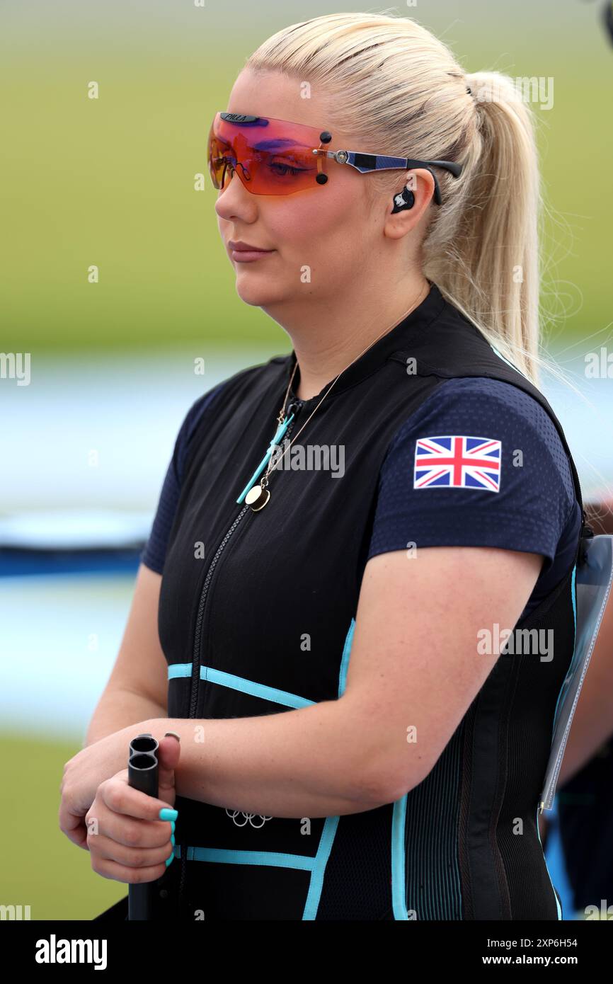 Great Britain's Amber Rutter during the Skeet Women's Qualification at ...