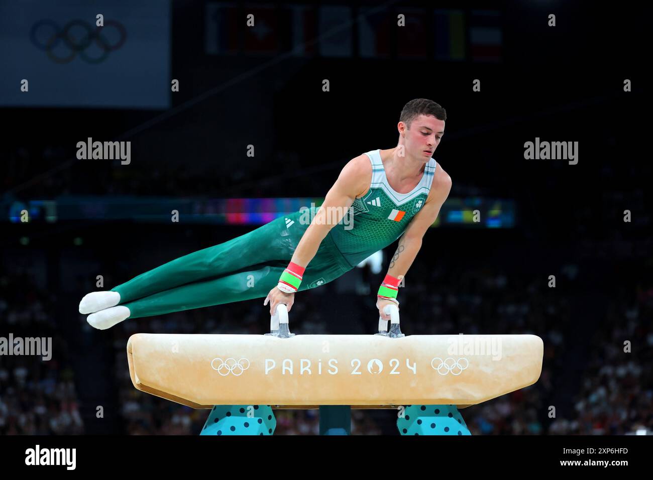 Paris, France. 3rd Aug, 2024. Rhys Mc Clenaghan (IRL) Gymnastics ...