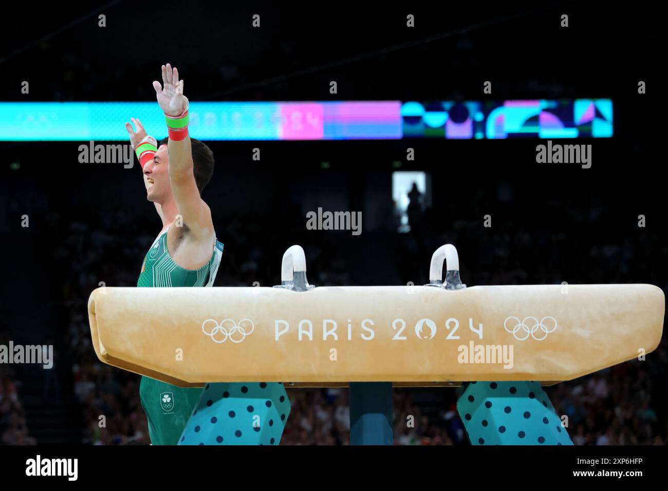 Paris, France. 3rd Aug, 2024. Rhys Mc Clenaghan (IRL) Gymnastics ...