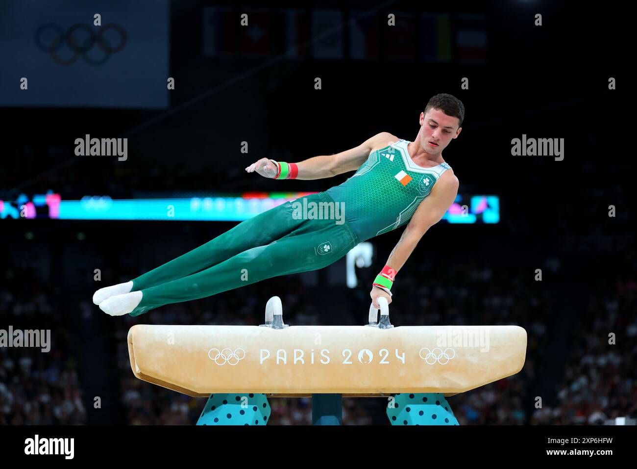 Paris, France. 3rd Aug, 2024. Rhys Mc Clenaghan (IRL) Gymnastics ...