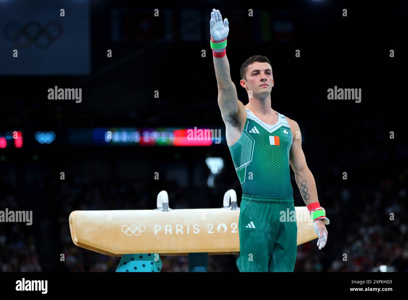 Paris, France. 3rd Aug, 2024. Rhys Mc Clenaghan (IRL) Gymnastics ...