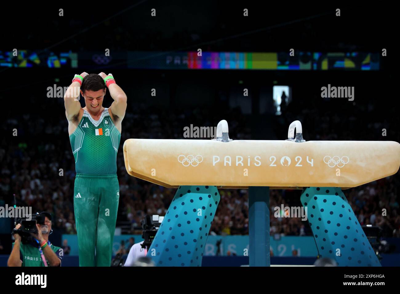 Paris, France. 3rd Aug, 2024. Rhys Mc Clenaghan (IRL) Gymnastics ...