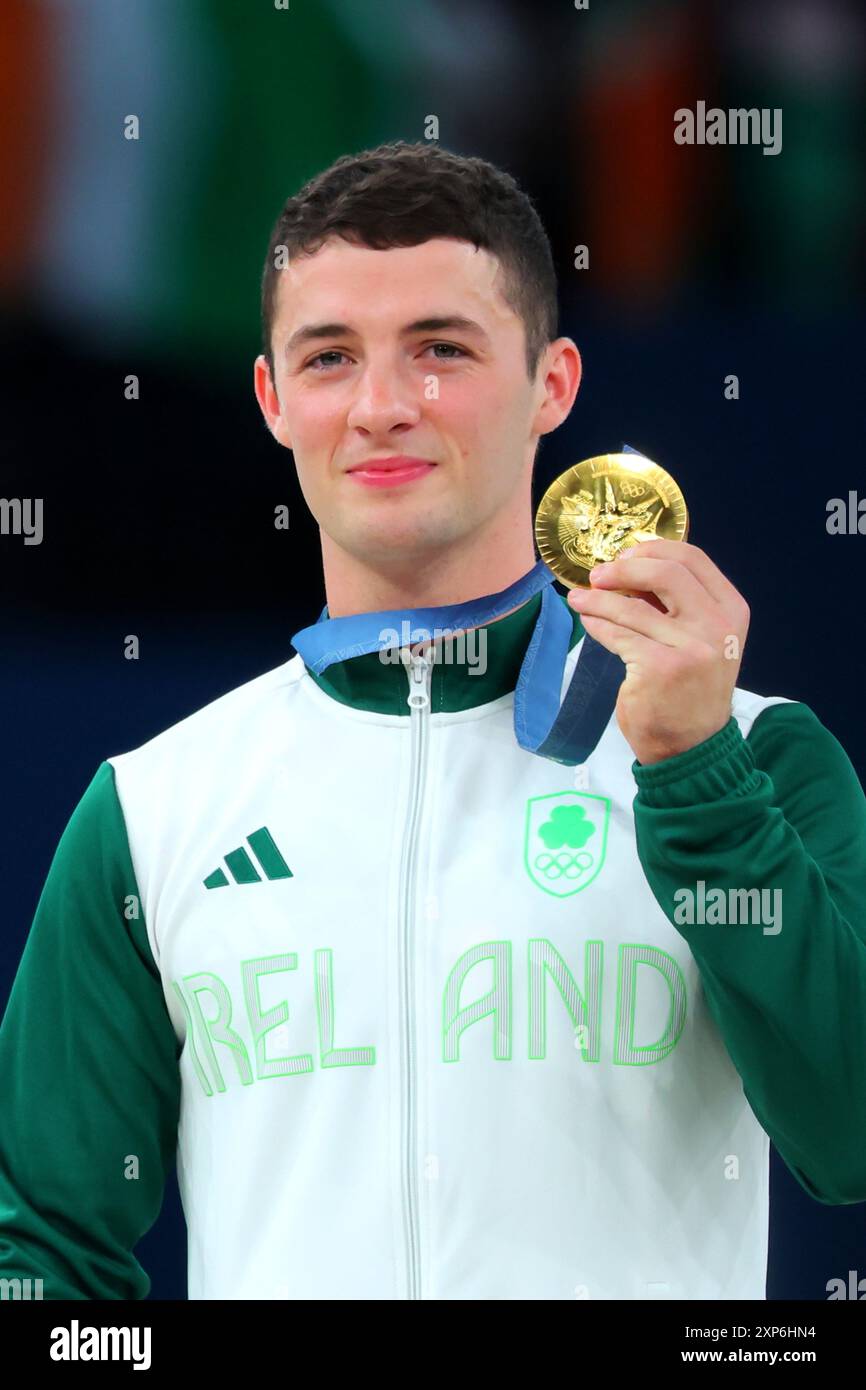 Paris, France. 3rd Aug, 2024. Rhys Mc Clenaghan (IRL) Gymnastics ...