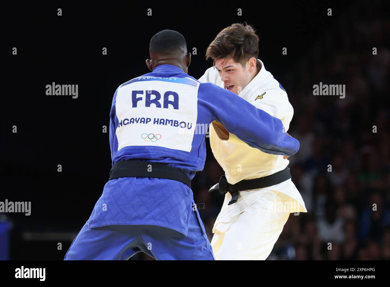 Paris, France. 3rd Aug, 2024. Sanshiro Murao (JPN) Judo : Mixed Team ...