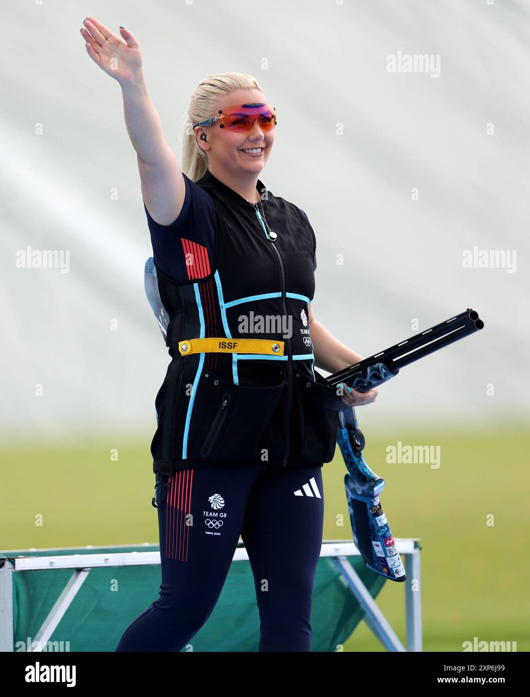 Great Britain's Amber Rutter during the Skeet Women's Qualification at ...