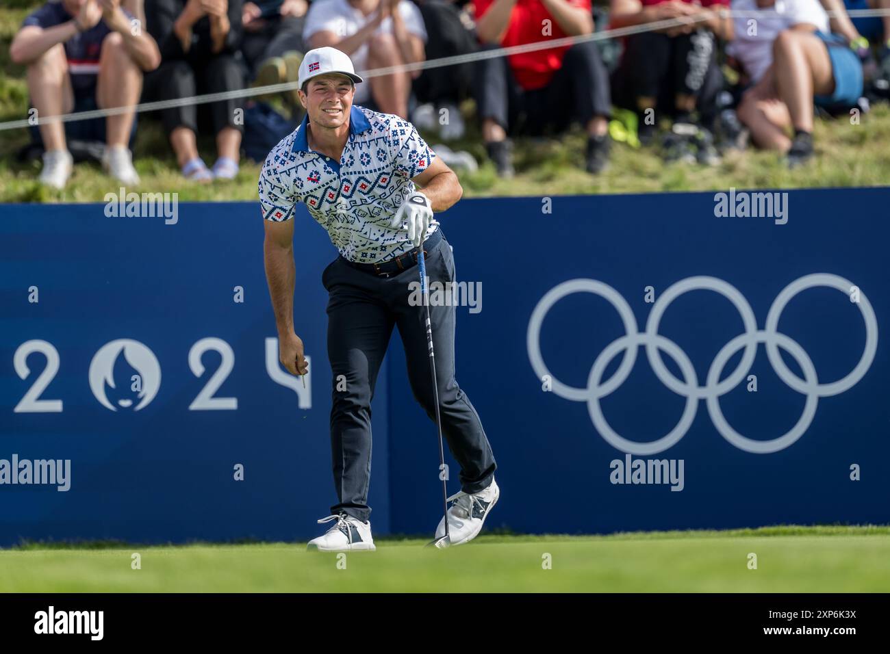 Viktor Hovland of, Norway. , . during the final round of the men's ...
