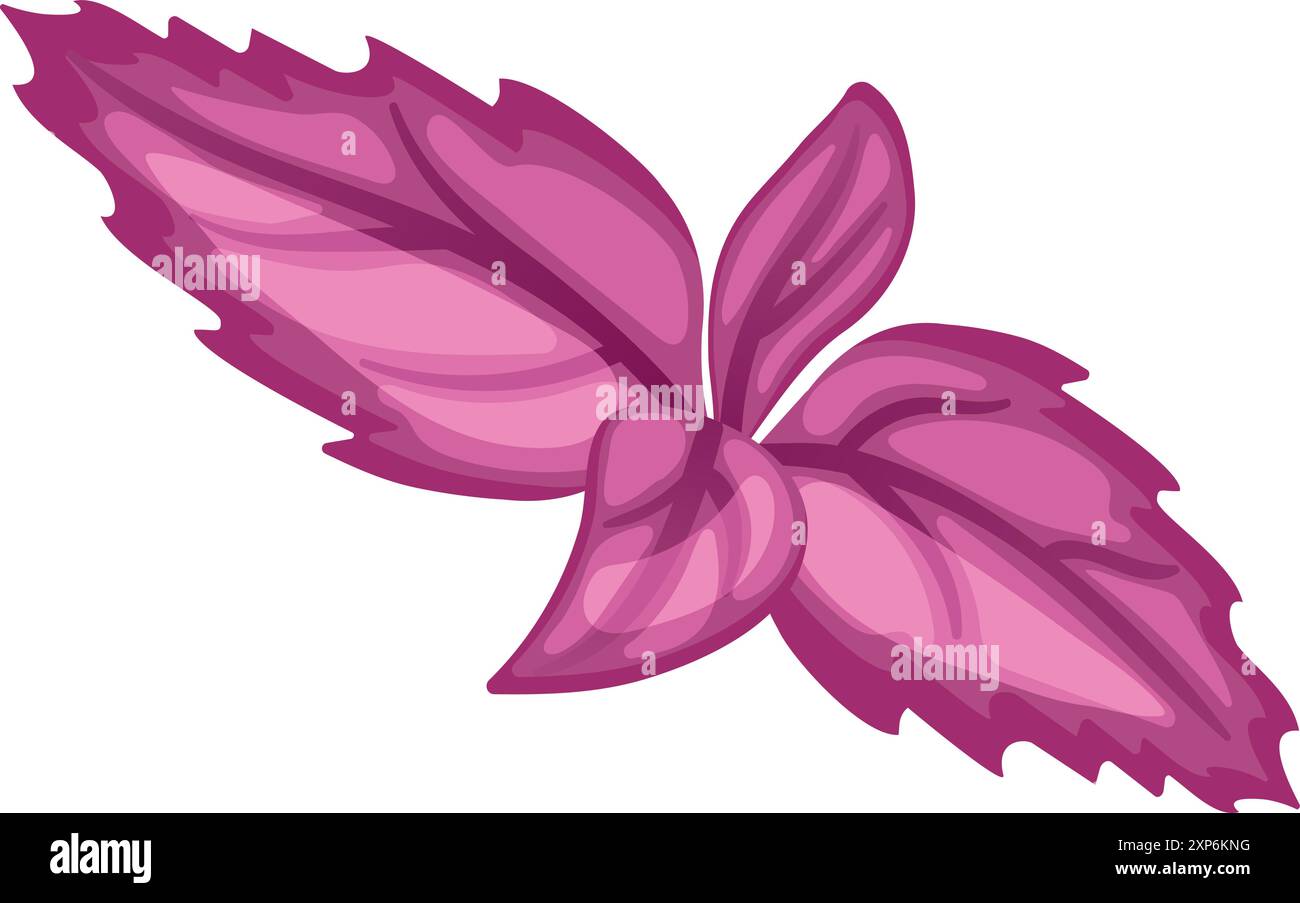 Basil aroma icon cartoon hi-res stock photography and images - Alamy