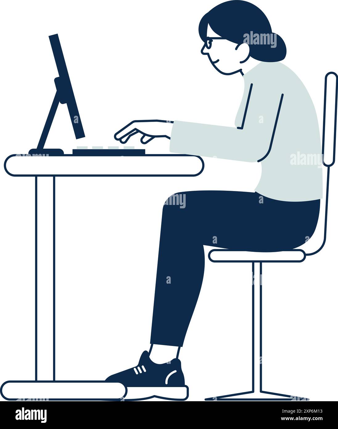 Cervical cervicalgia Stock Vector Images - Alamy