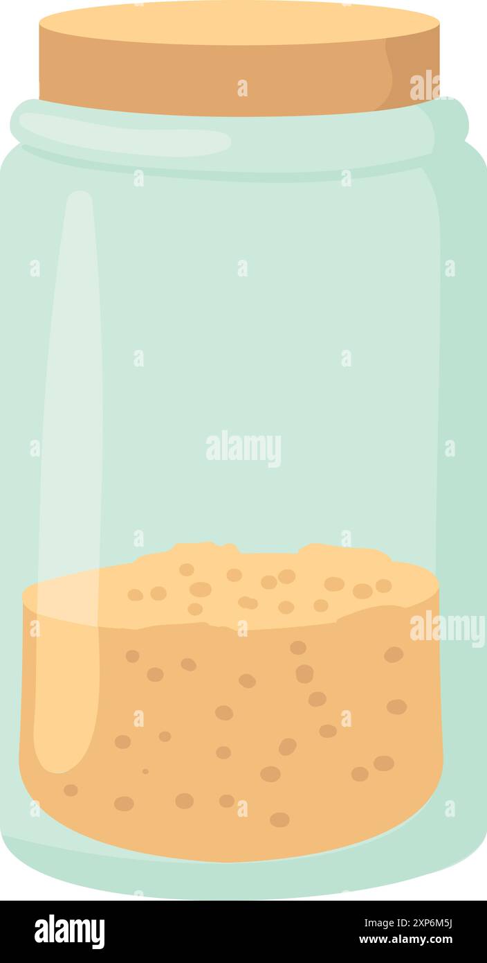 Mason jar icon. Kitchen glass preserve container Stock Vector Image ...