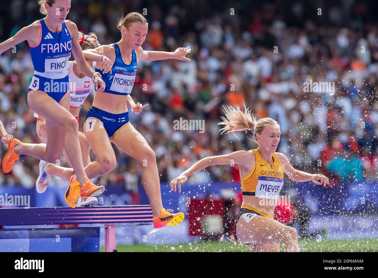 Paris, Ile de France, France. 4th Aug, 2024. Ilona Mononen (FIN) of ...