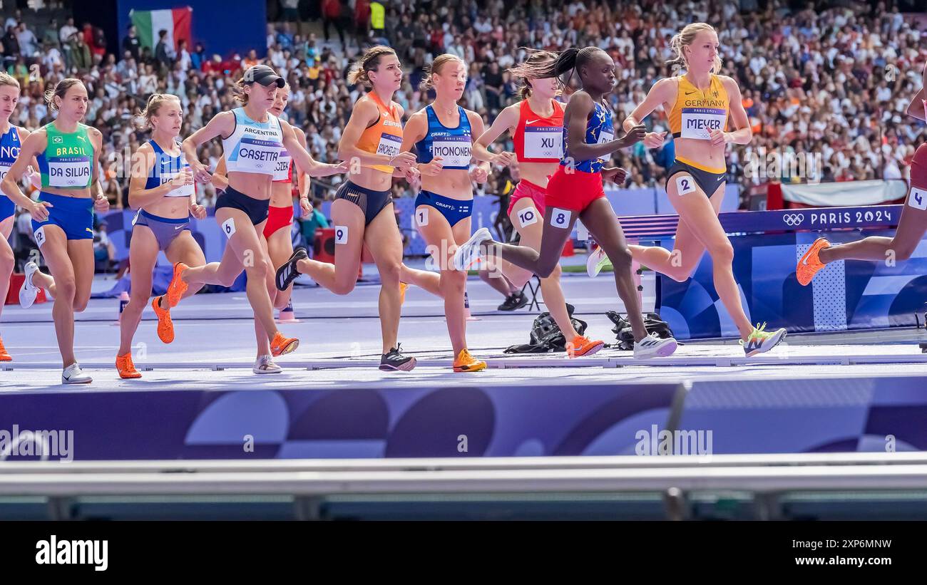 Paris, Ile de France, France. 4th Aug, 2024. Ilona Mononen (FIN) of ...
