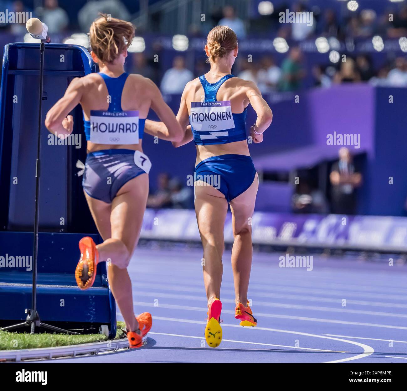 Paris, Ile de France, France. 4th Aug, 2024. Ilona Mononen (FIN) of ...