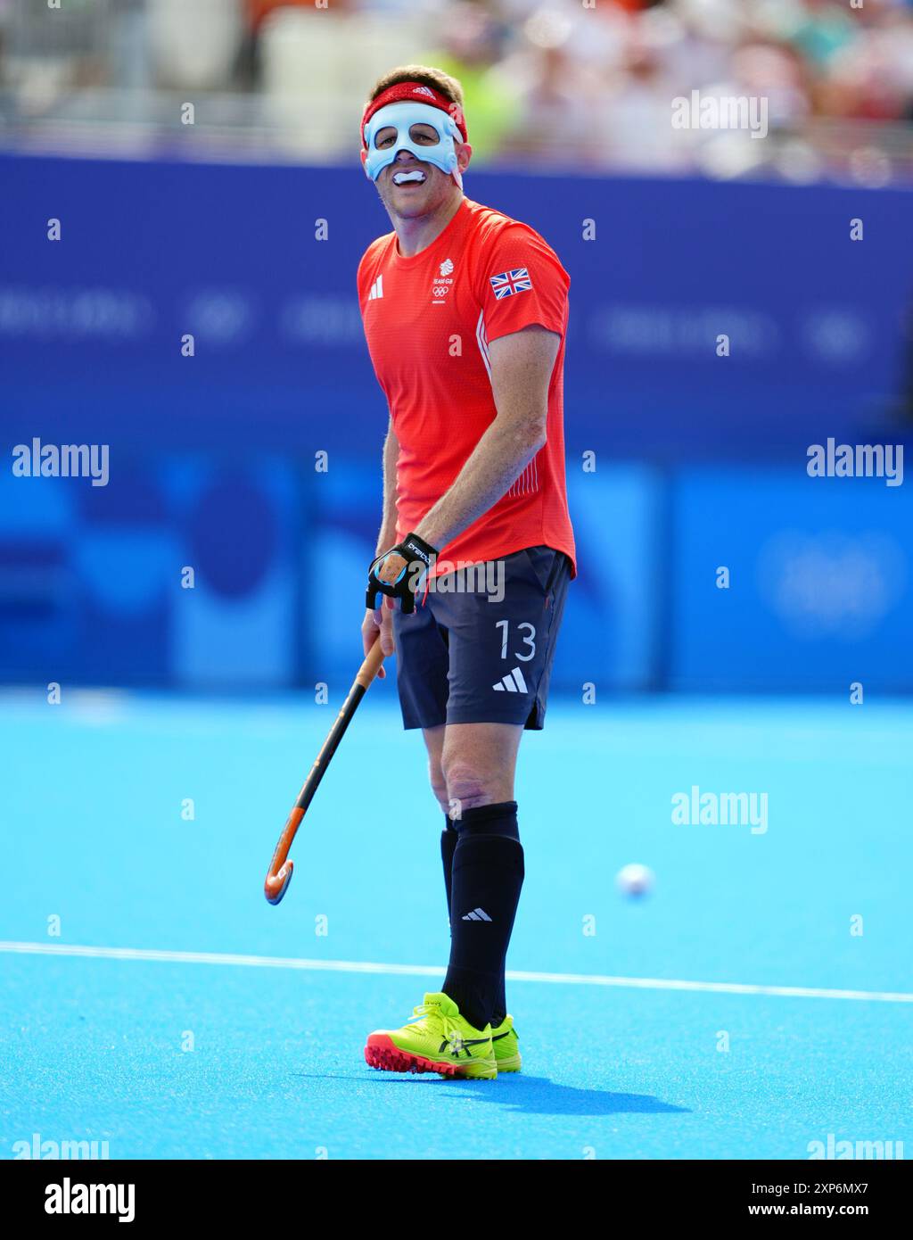 Great Britain's Samuel Ward during the Men's Quarter-final match ...