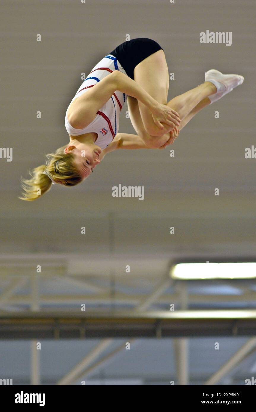 27.10.11 British Gymnastics Media Day ahead of the Trampoline World ...