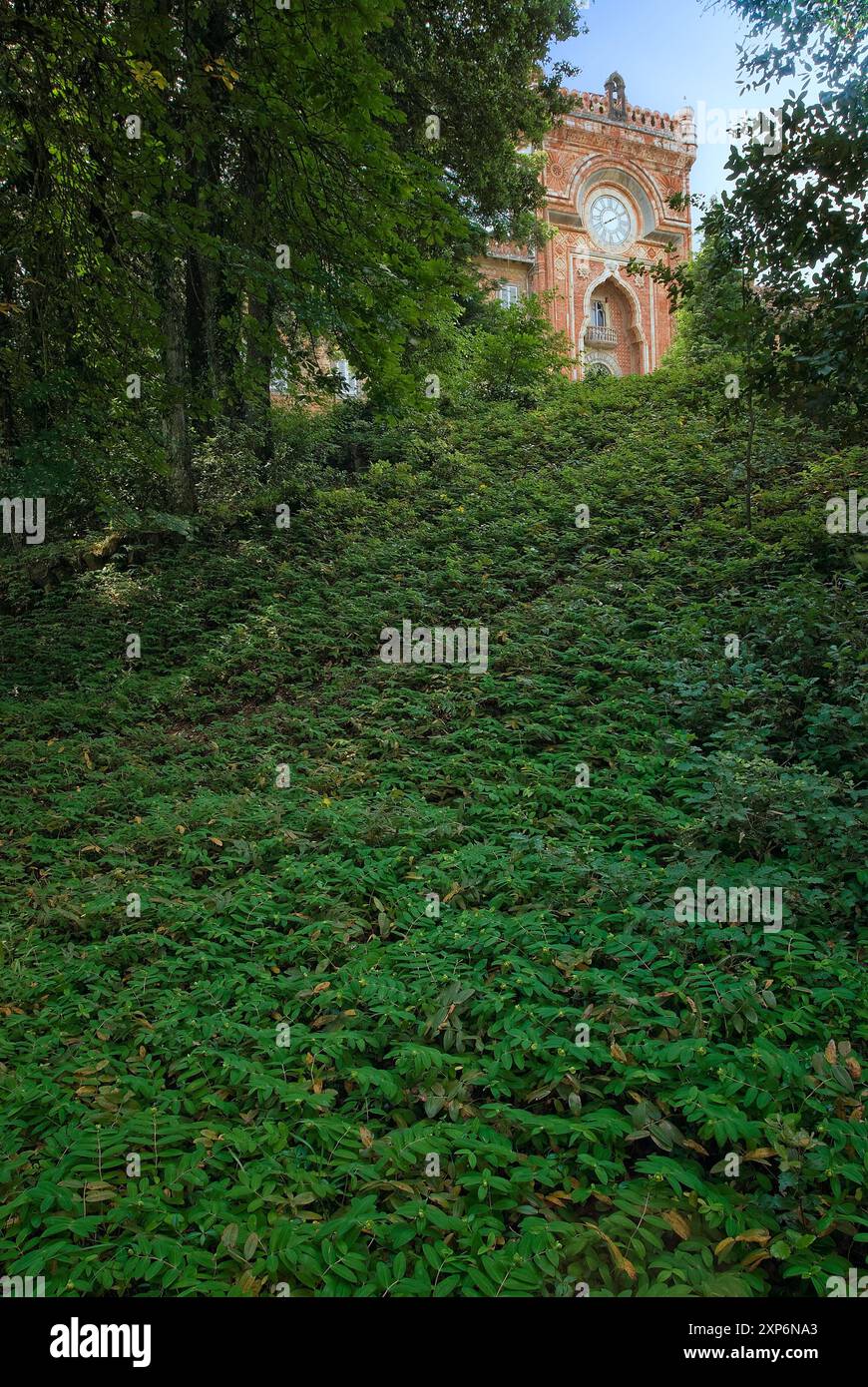 Castle of Sammezzano, Tuscany, Italy. Renaissance villa in Moorish ...