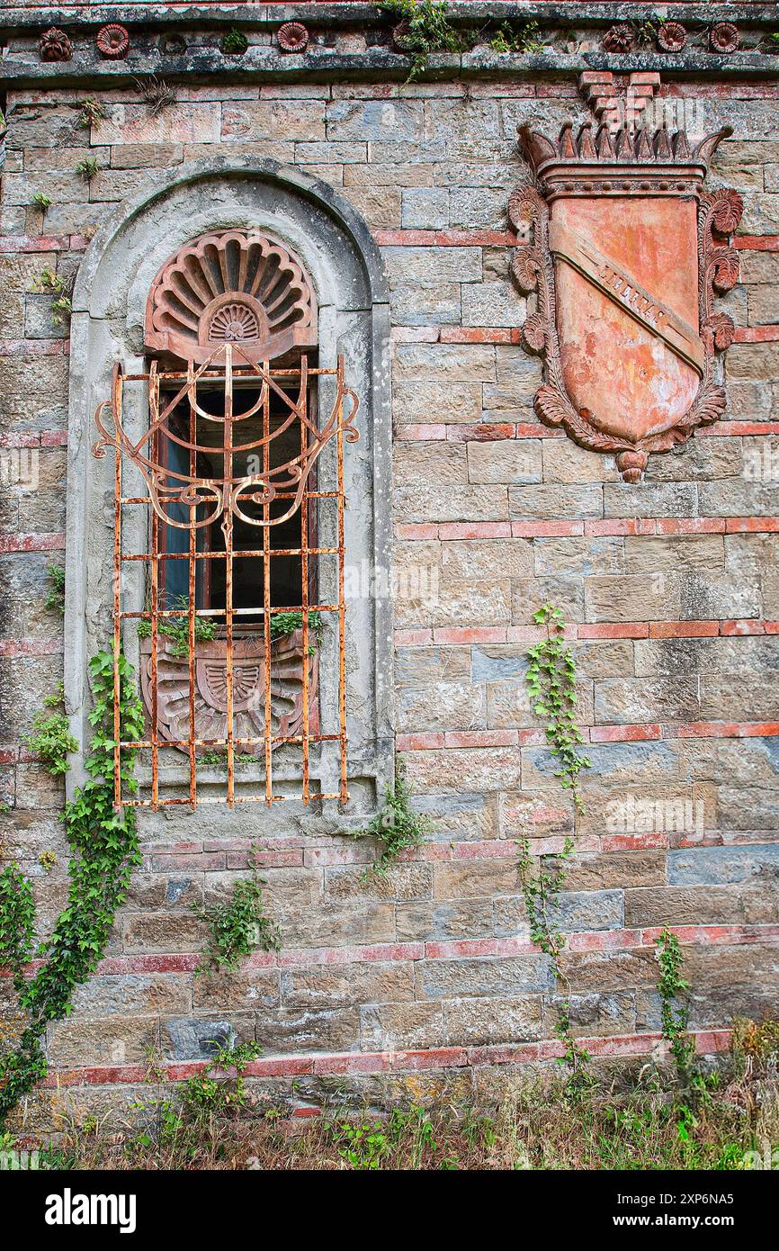 Castle of Sammezzano, Tuscany, Italy. Renaissance villa in Moorish ...