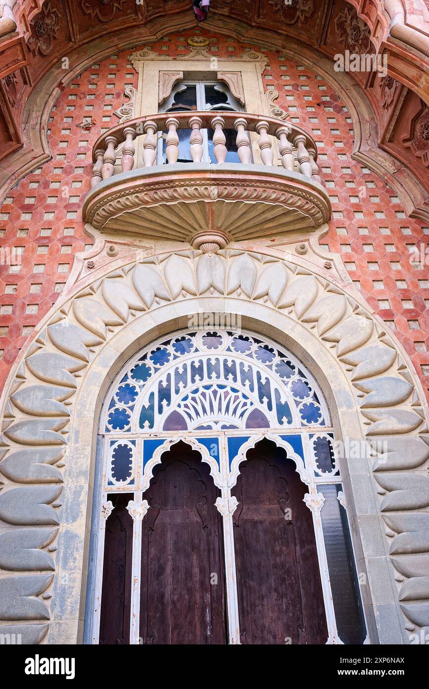 Castle of Sammezzano, Tuscany, Italy. Renaissance villa in Moorish ...