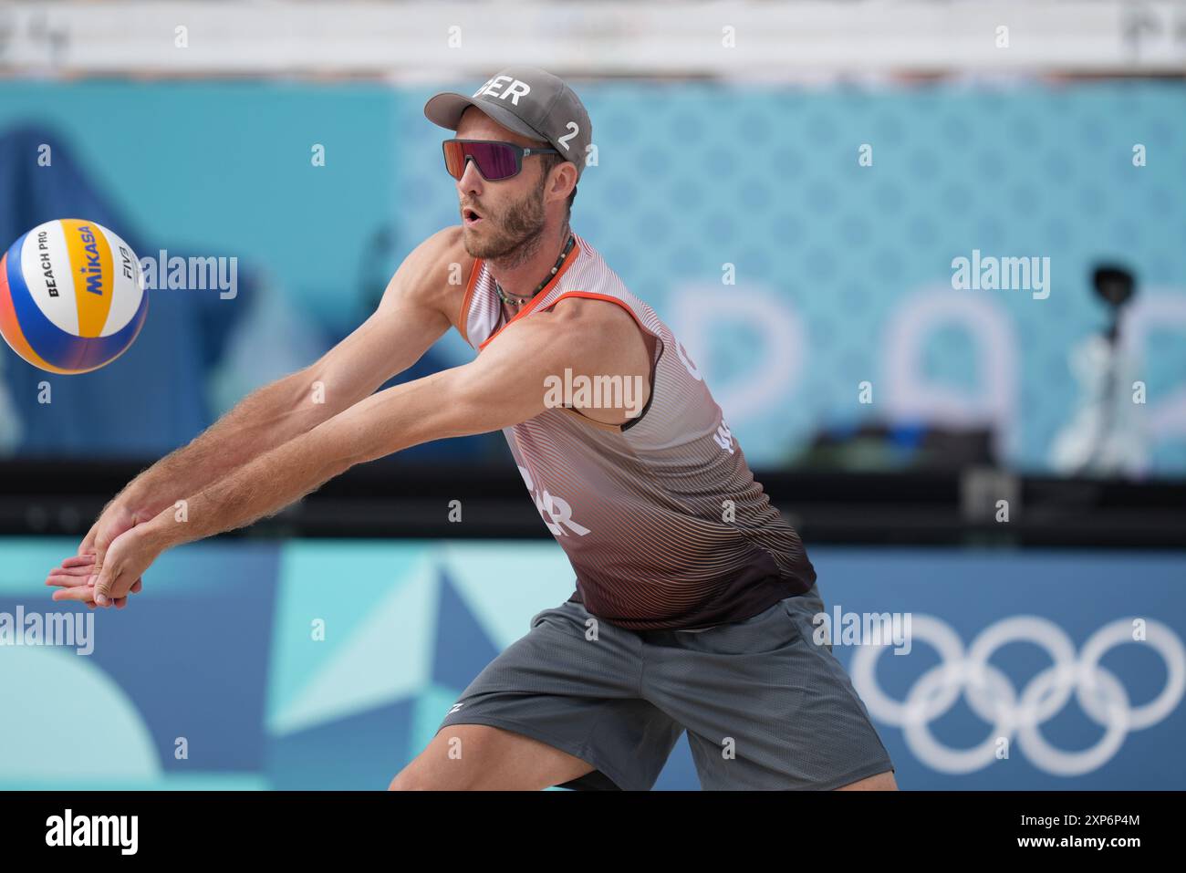 Paris, France. 04th Aug, 2024. Olympia, Paris 2024, Beach Volleyball ...
