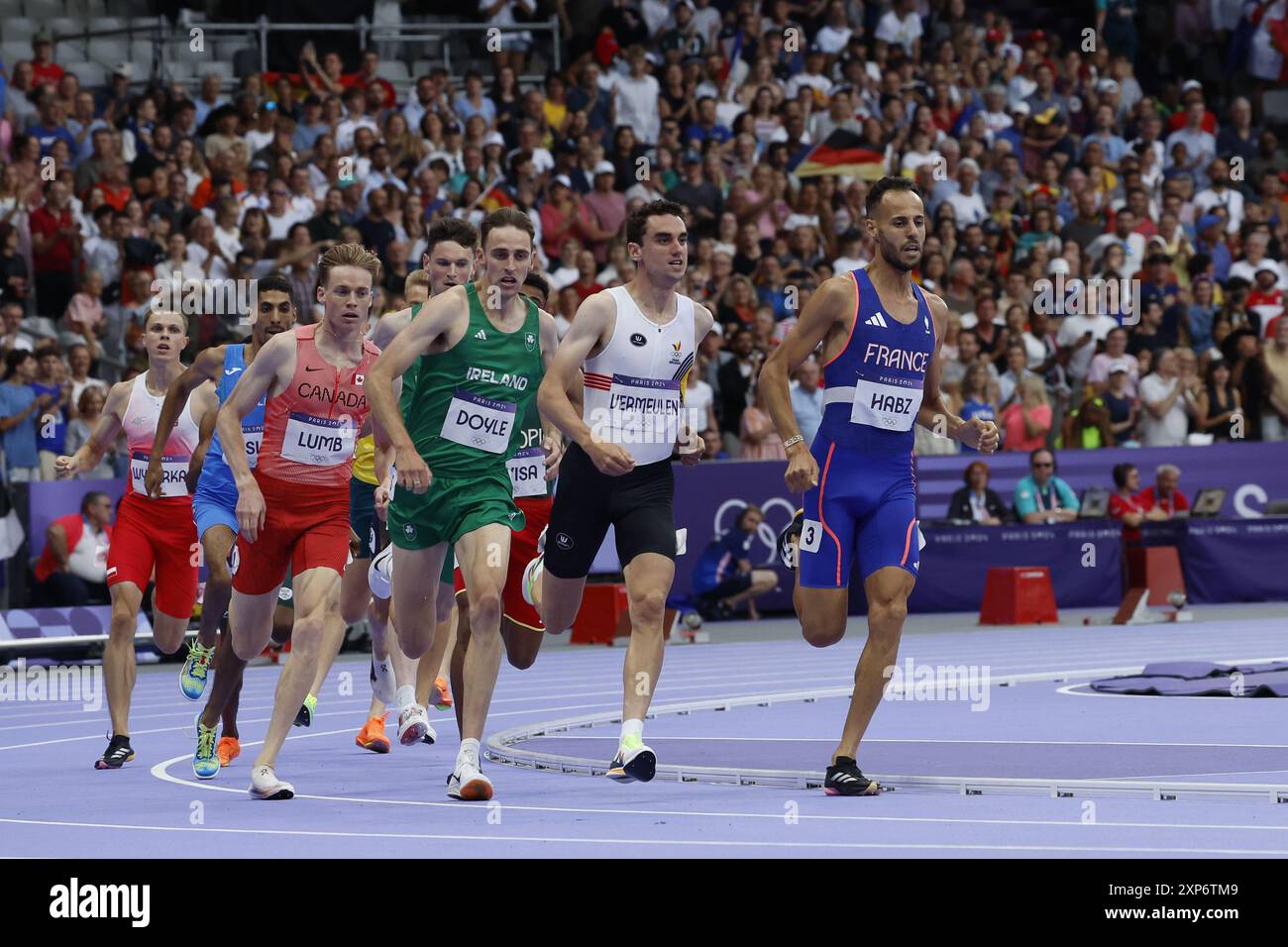 Paris, France. 3rd Aug 2024. HABZ Azdine of France Athletics Menâ s ...